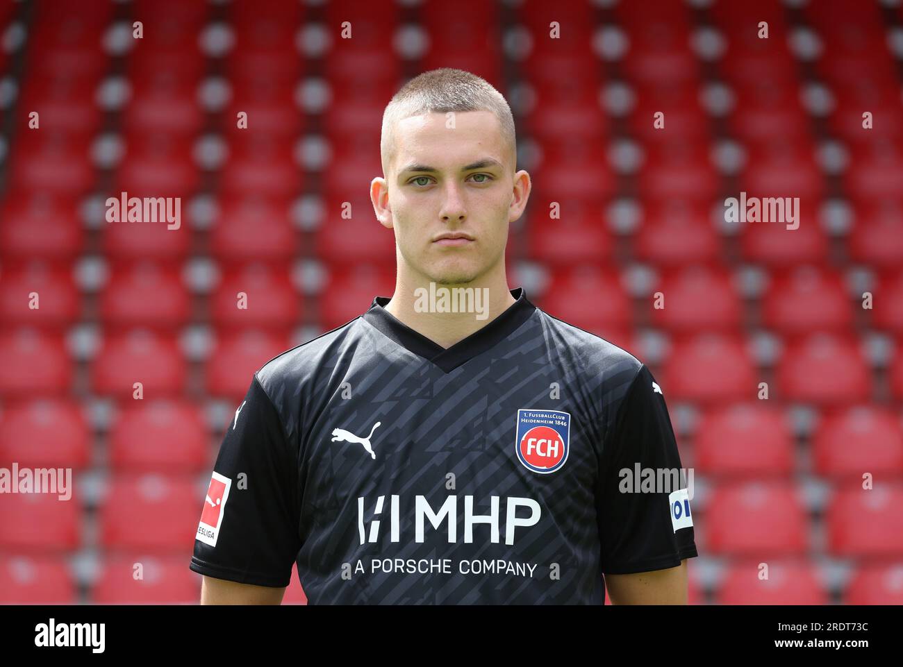 Heidenheim, Germany. 23rd July, 2023. Frank Feller from 1. FC ...