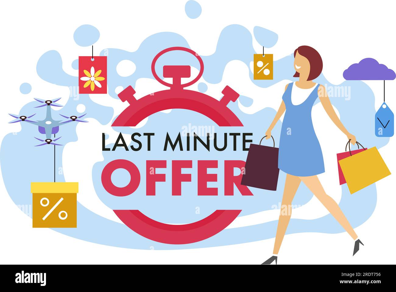 Hurry up limited time Stock Vector Images - Alamy