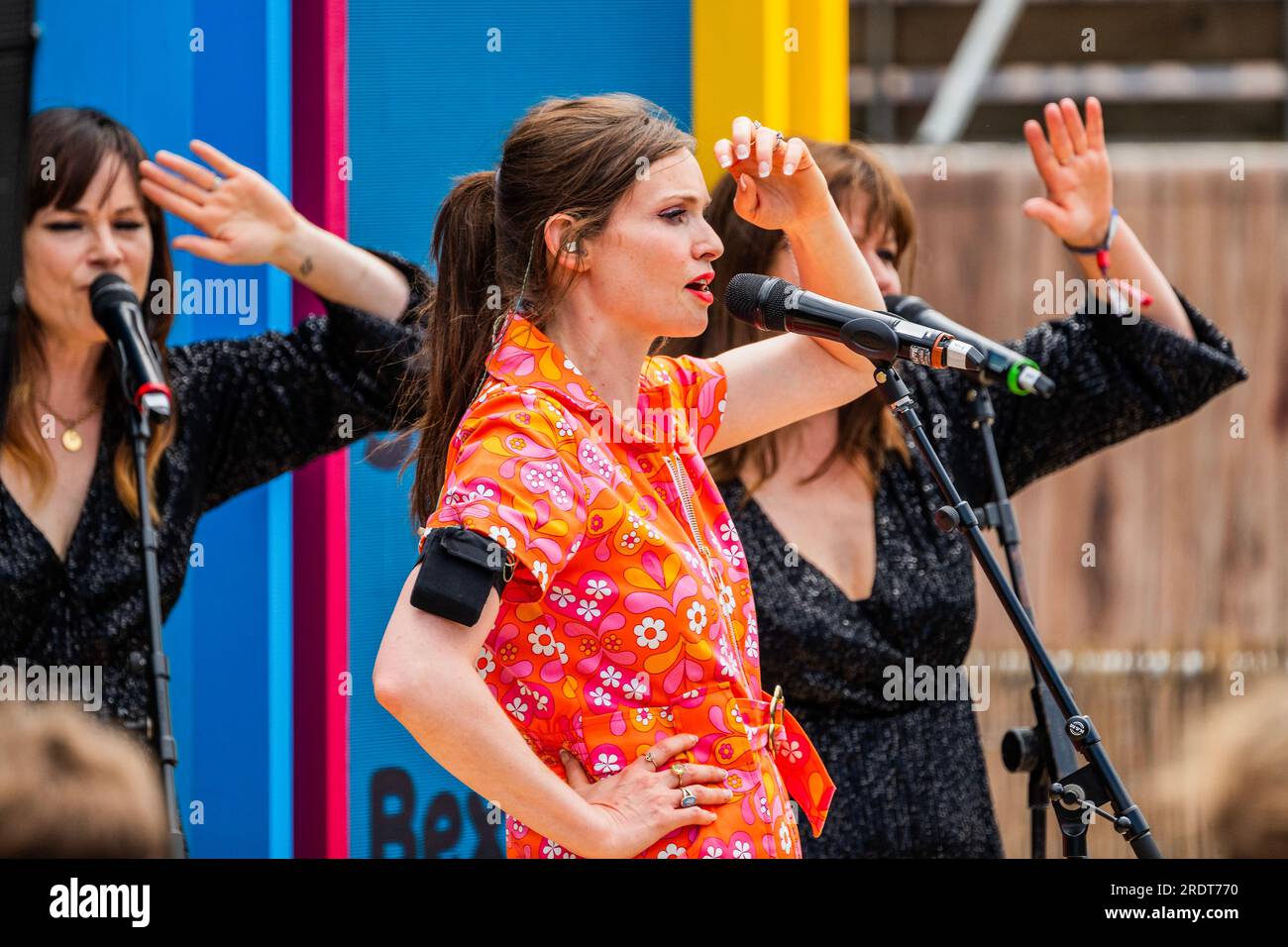 Henham Park, Suffolk, UK. 23rd July, 2023. Sophie Ellis-Bextor plays a ...