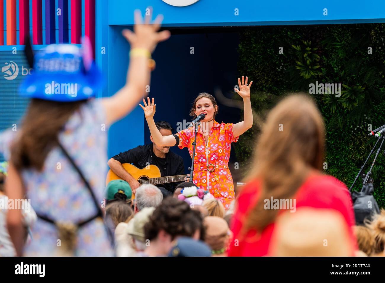 Henham Park, Suffolk, UK. 23rd July, 2023. Sophie Ellis-Bextor plays a ...
