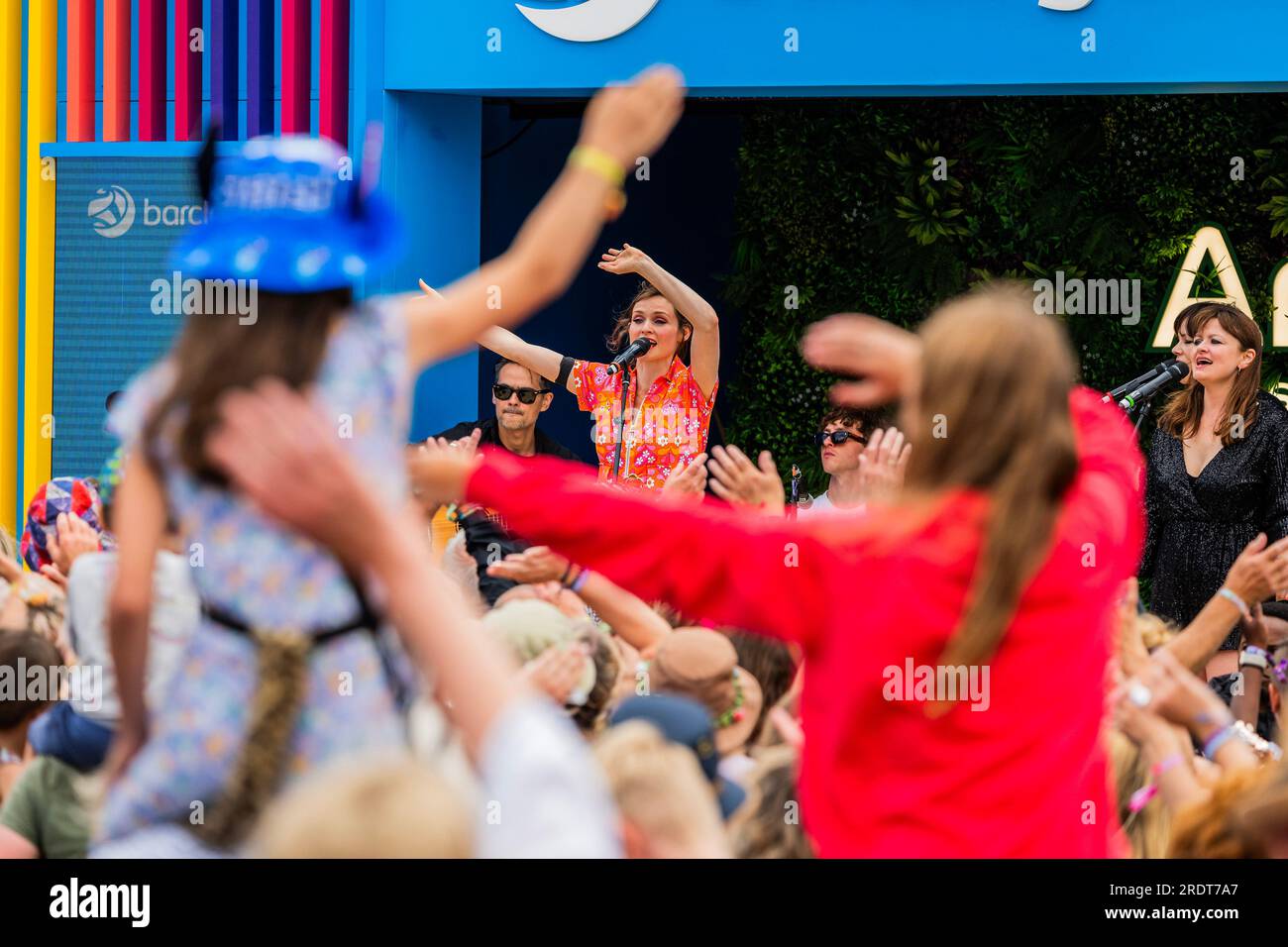 Henham Park, Suffolk, UK. 23rd July, 2023. Sophie Ellis-Bextor plays a ...