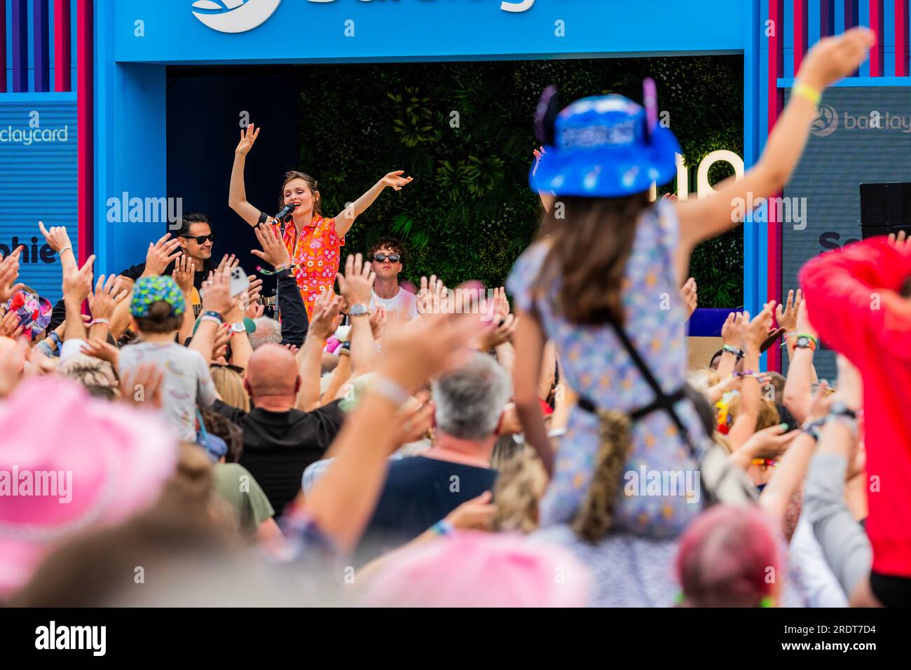 Henham Park, Suffolk, UK. 23rd July, 2023. Sophie Ellis-Bextor plays a ...