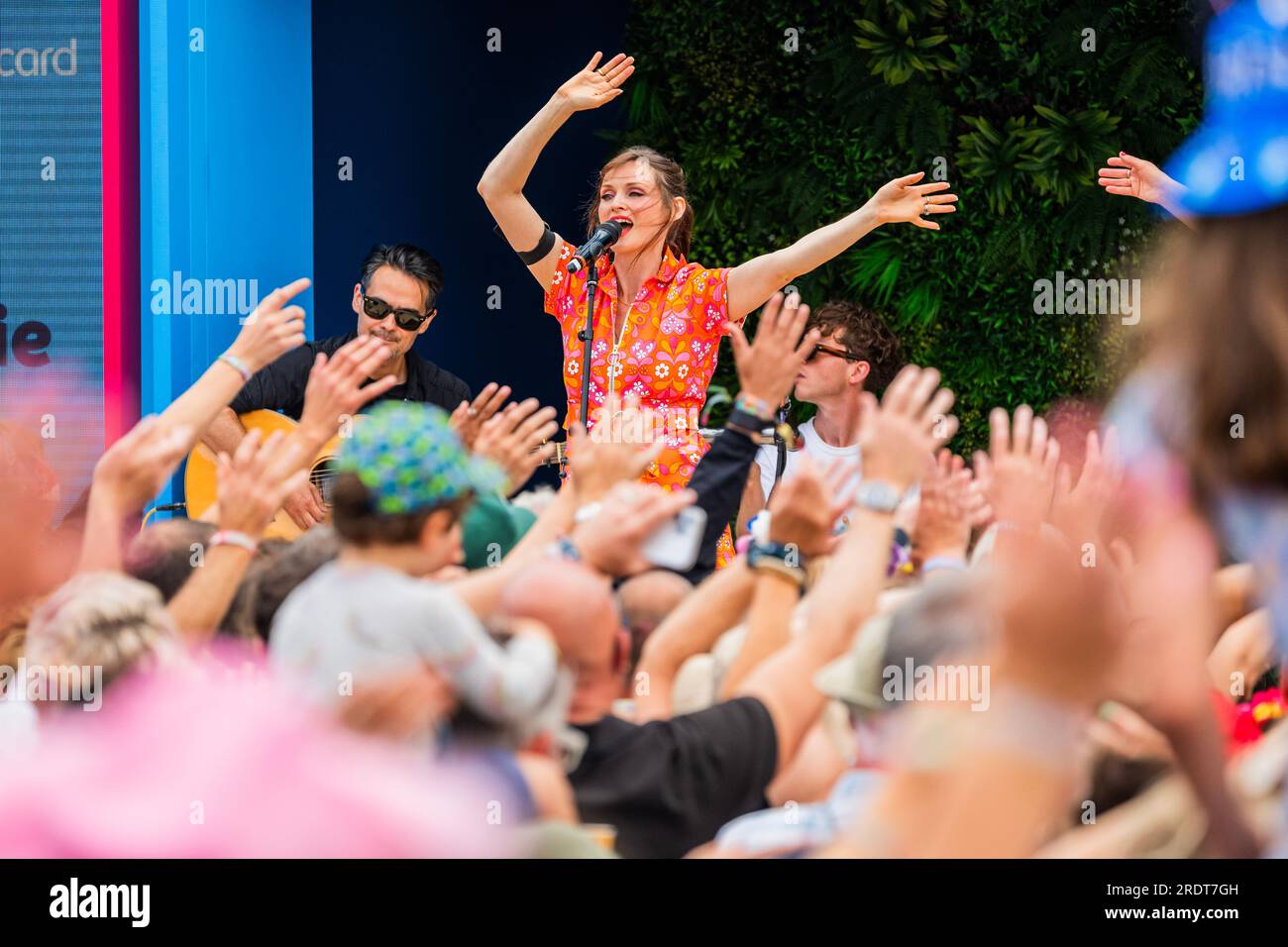 Henham Park, Suffolk, UK. 23rd July, 2023. Sophie Ellis-Bextor plays a ...