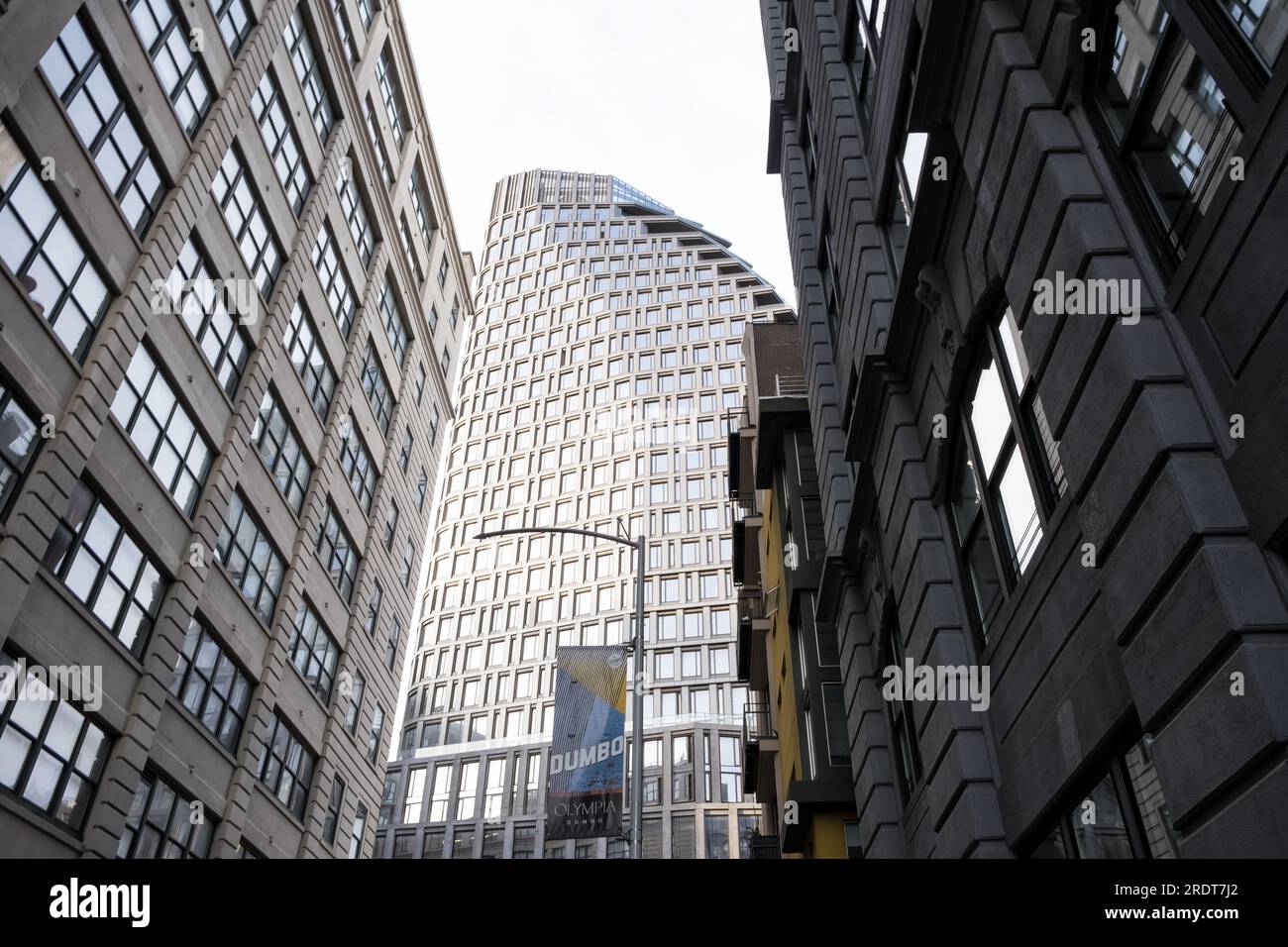 Architectural detail of Dumbo (short for Down Under the Manhattan ...