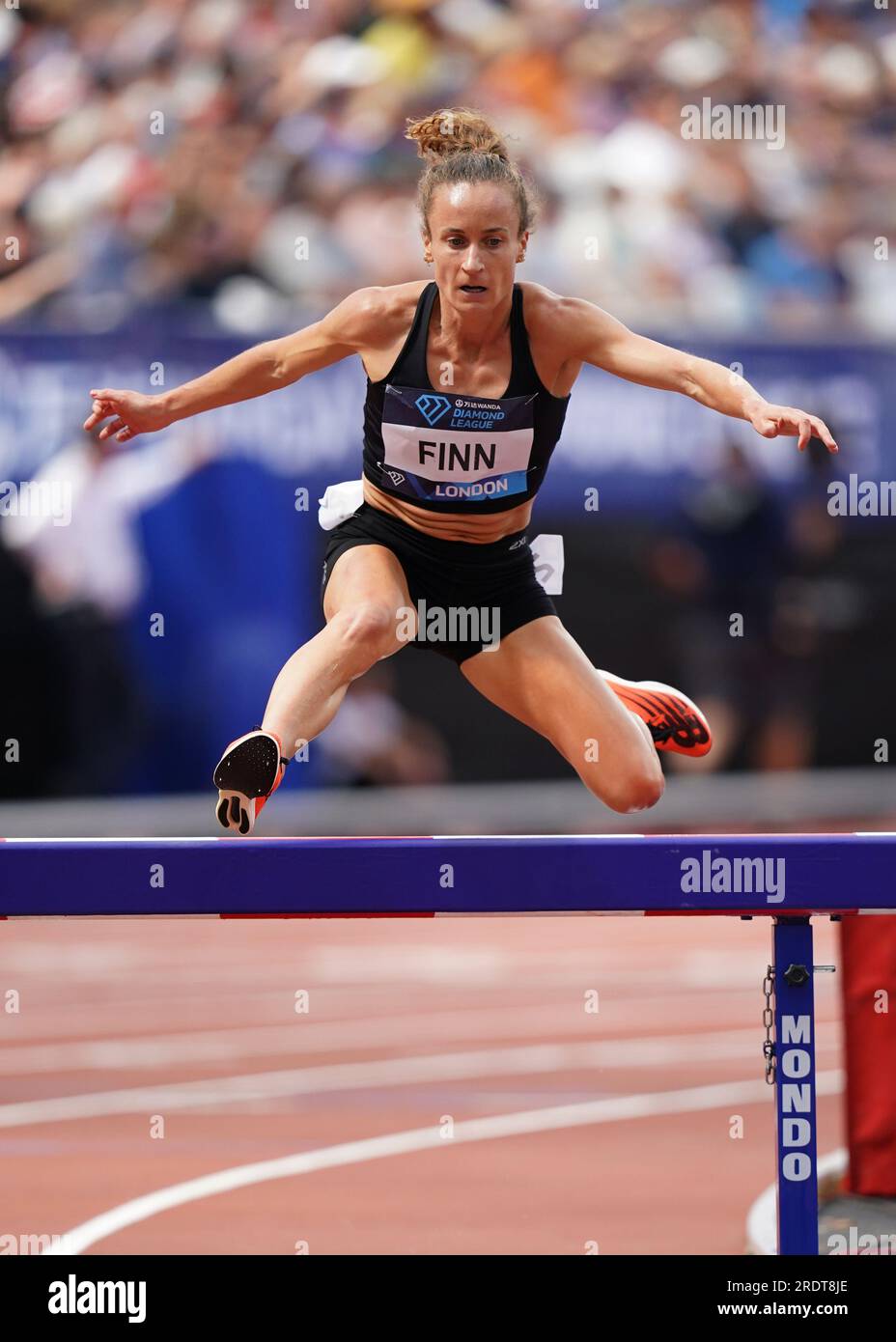 Michelle Finn of Ireland in the Women's 3000m Steeplechase during The ...