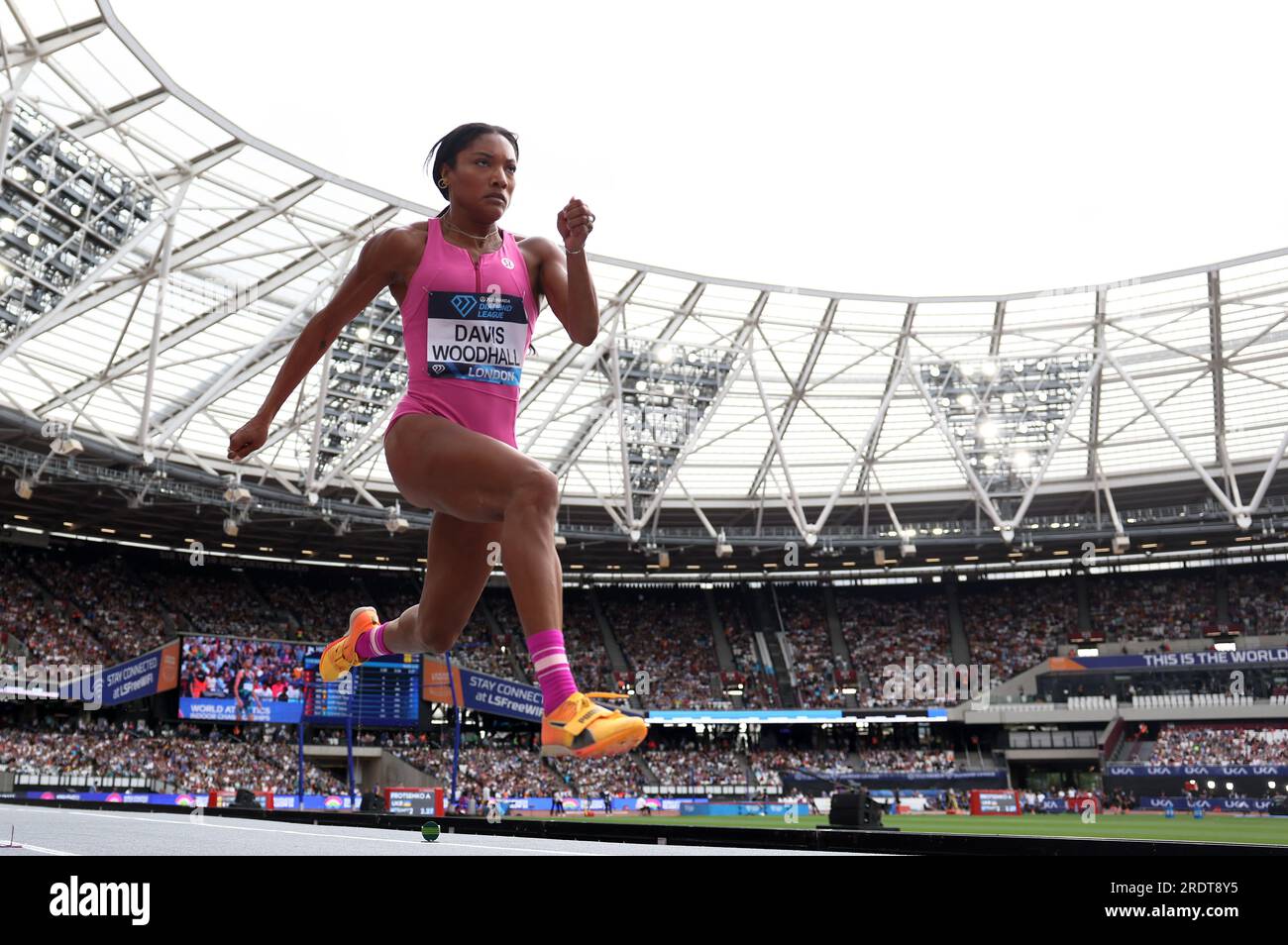 London, United Kingdom. 23 July, 2023. United States Tara Davis ...