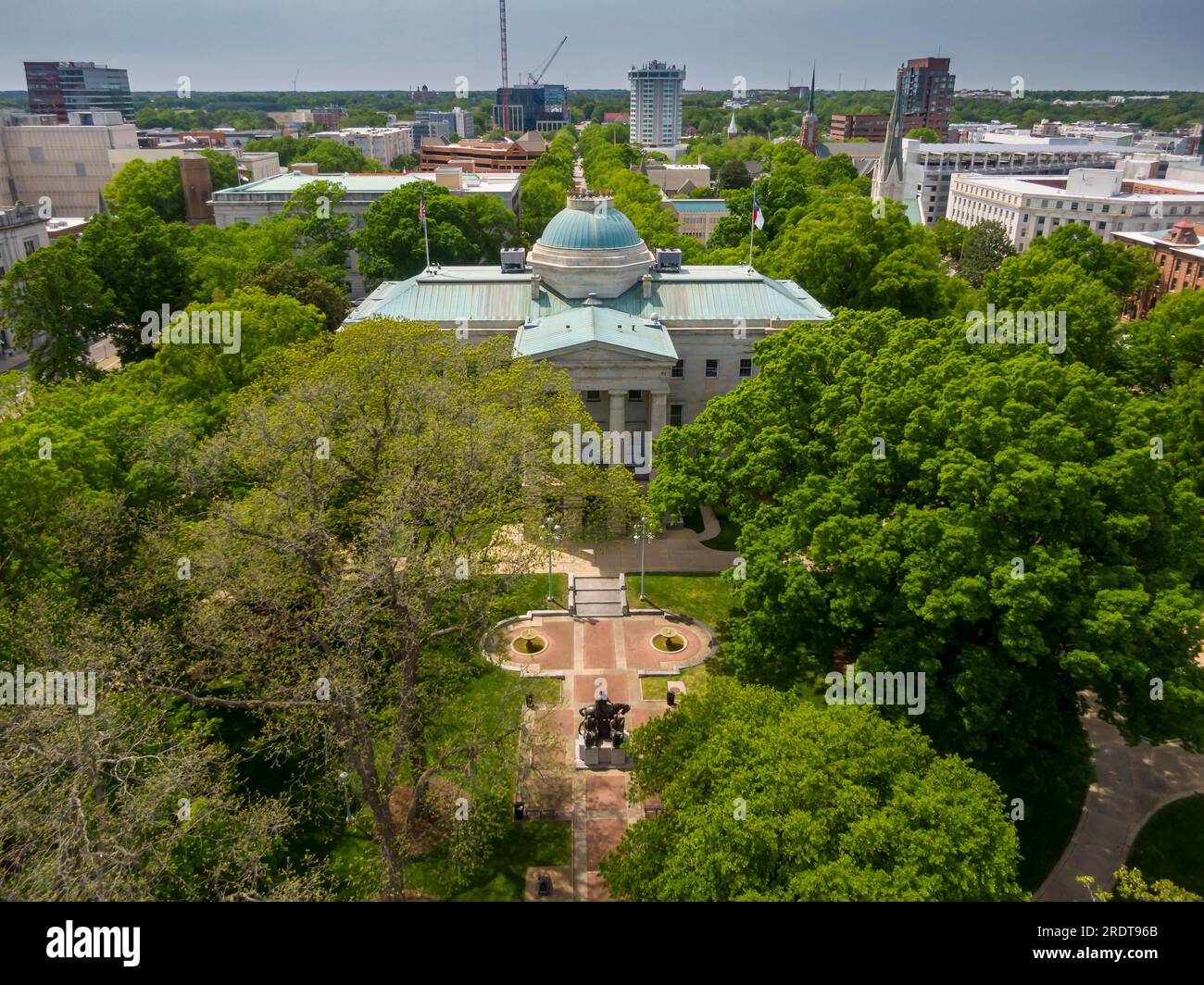 April 23, 2020, Raleigh, North Carolina, USA: Raleigh is the capital of ...