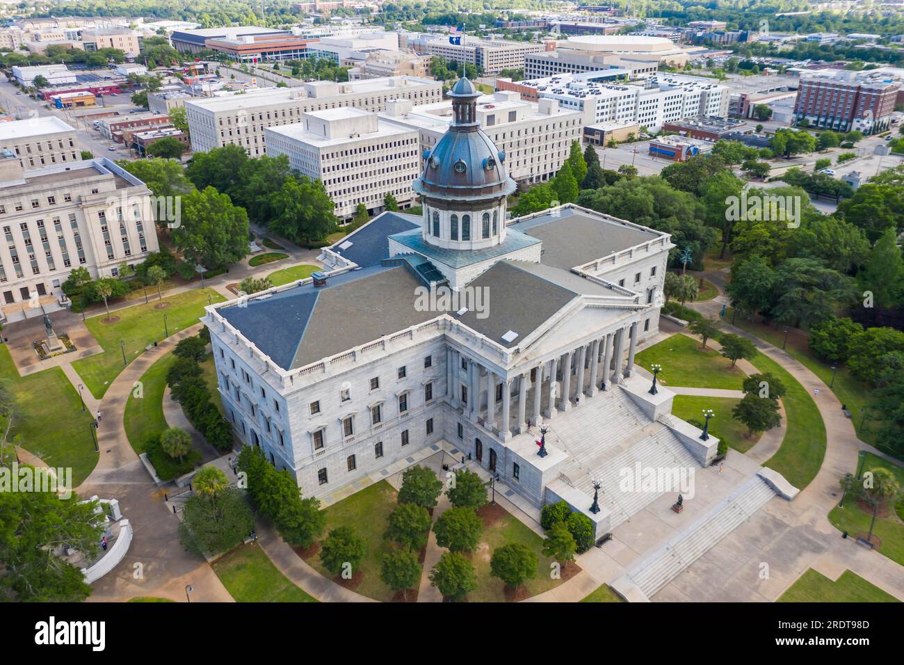 May 07, 2020, Columbia, South Carolina, USA: The exterior of the South ...
