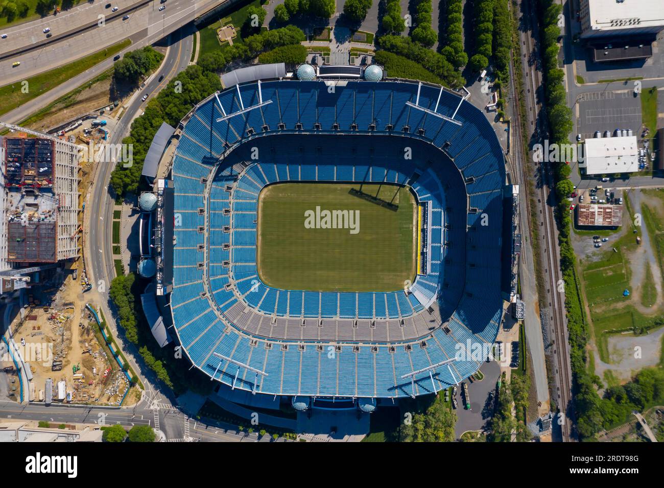 Bank of america stadium aerial hi-res stock photography and images - Alamy