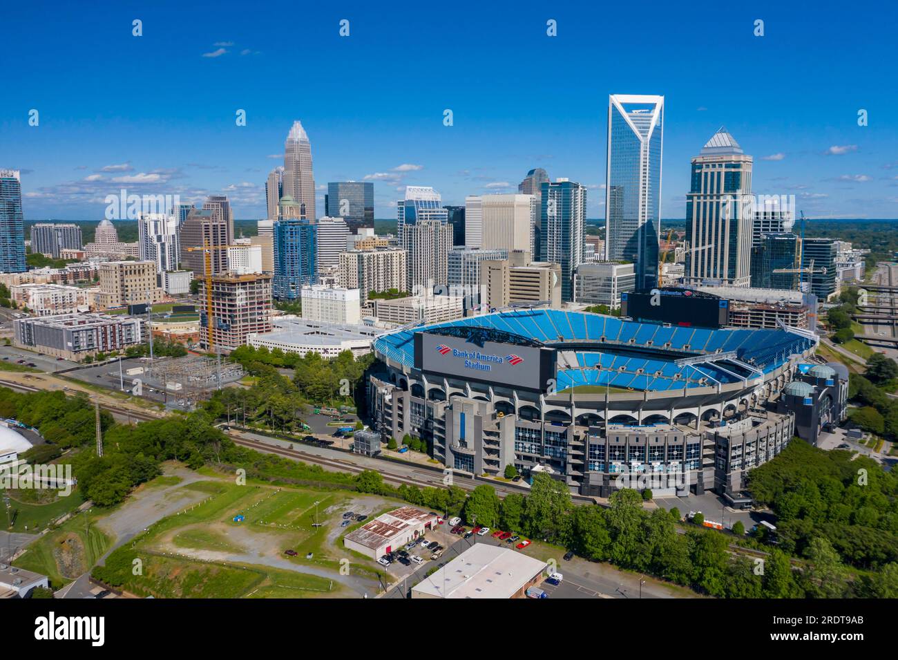 May 01, 2020, Charlotte, North Carolina, USA: Bank of America Stadium ...