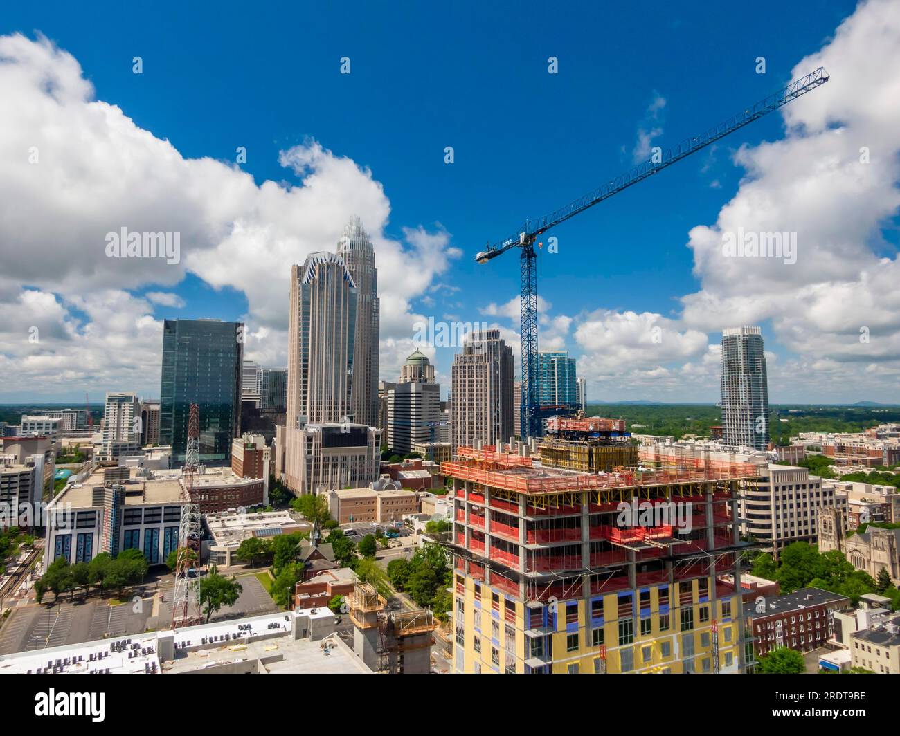 April 26, 2020, Charlotte, North Carolina, USA: Charlotte is the most ...