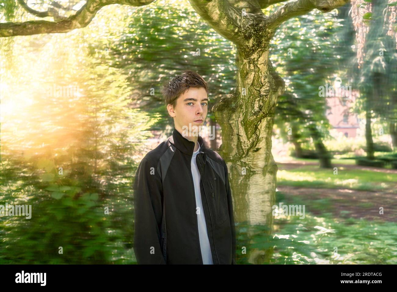 Cropped view man outdoor hi-res stock photography and images - Alamy