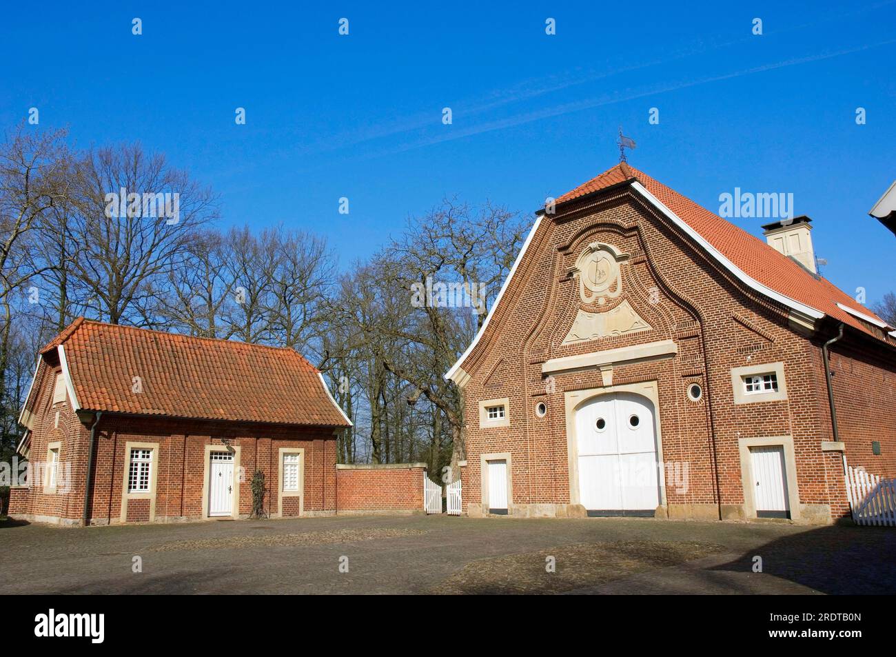 Haus Rueschhaus, built in 1749 by Johann Conrad Schlaun, home of the ...