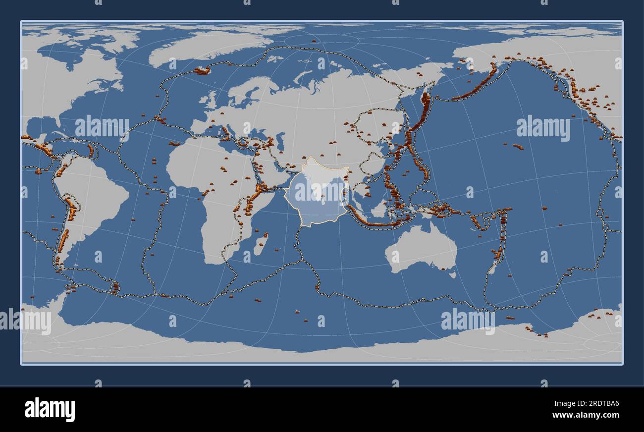 Indian ocean earthquake map Stock Vector Images - Alamy
