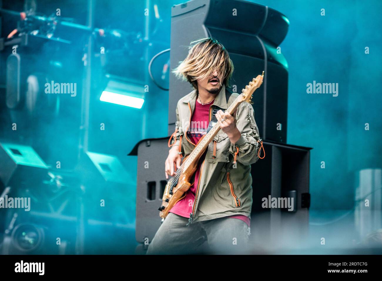 Milan, Italy. 22nd July, 2023. Ryota (One Ok Rock) Credit: Independent Photo Agency/Alamy Live ...