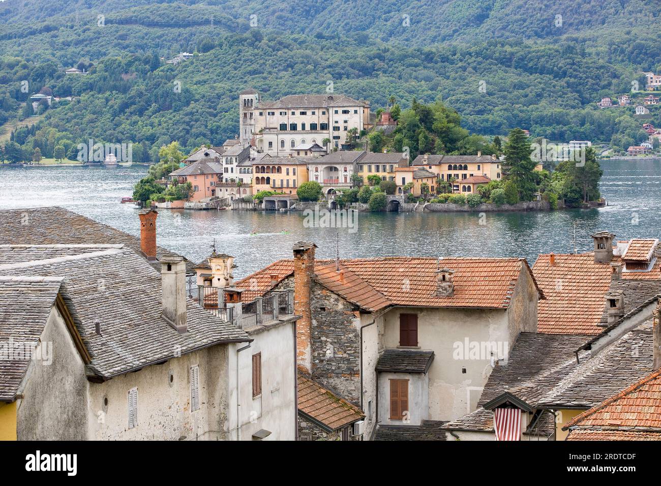 Village orta san giulio island orta lake hi-res stock photography and ...