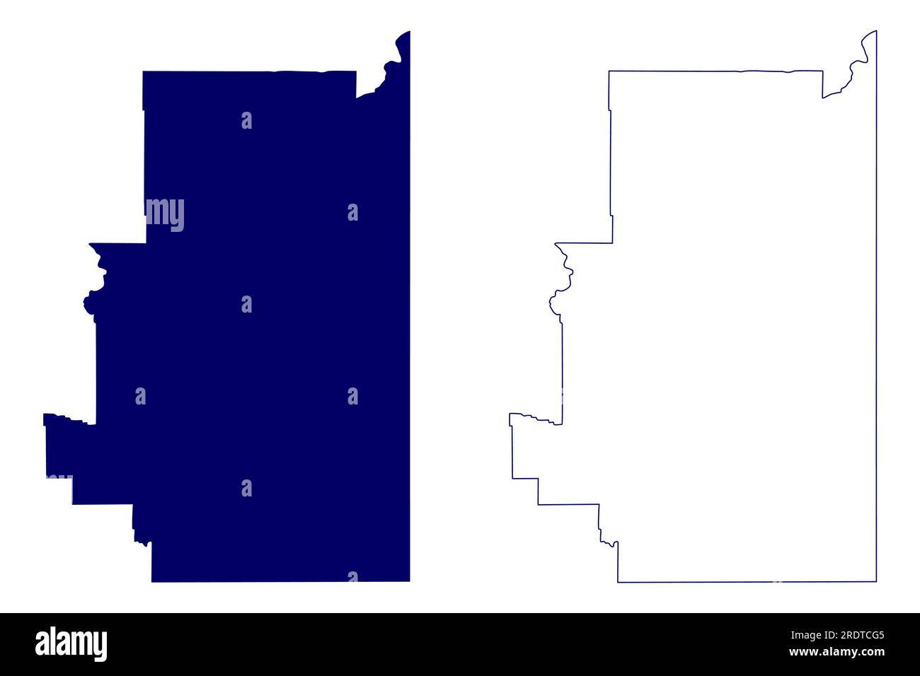 Division No. 1 (Canada, Alberta Province, North America) map vector illustration, scribble ...
