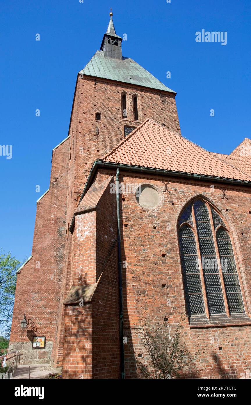St. Nicolai Church, Moelln, Schleswig-Holstein, Germany Stock Photo - Alamy