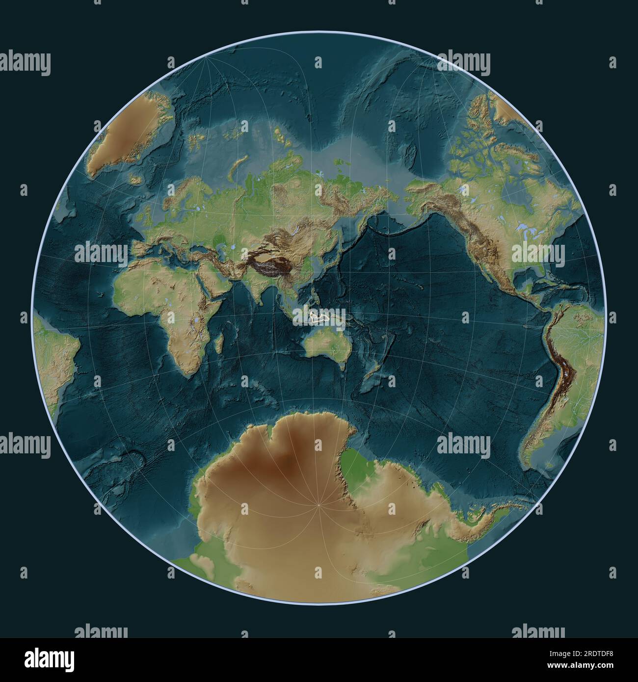 Banda Sea tectonic plate on the Wiki style elevation map in the ...