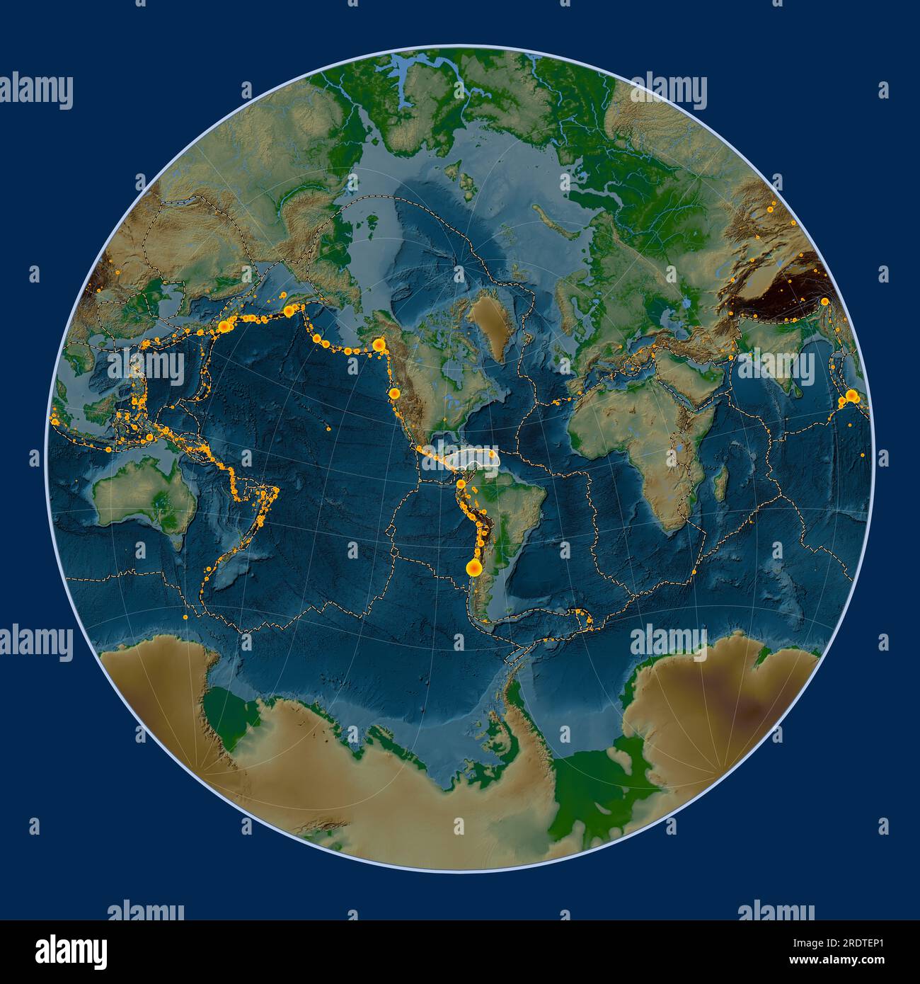 Caribbean tectonic plate physical hi-res stock photography and images ...