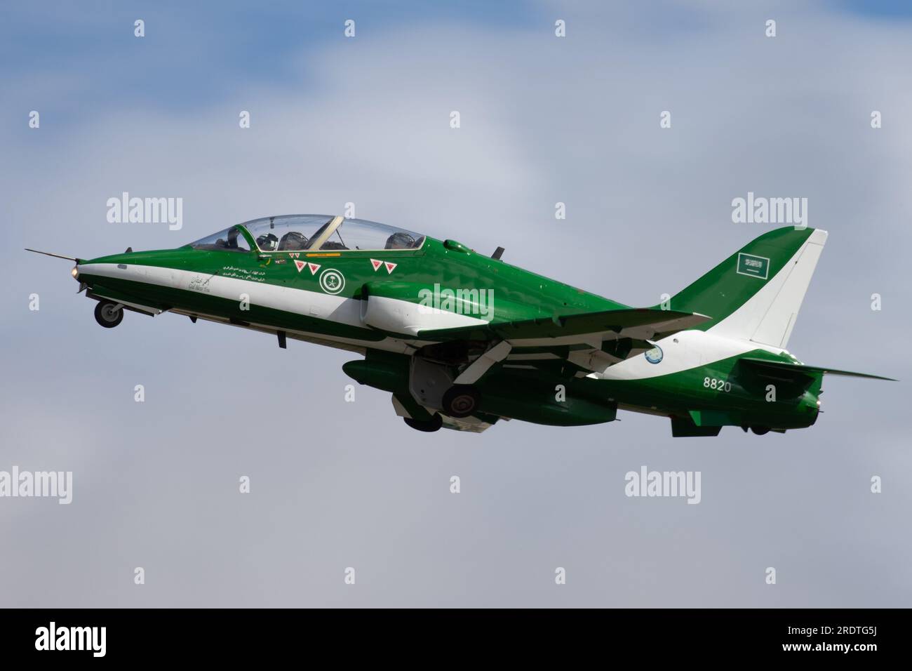 The Royal Saudi Air Force Falcons at the Royal International Air Tattoo ...
