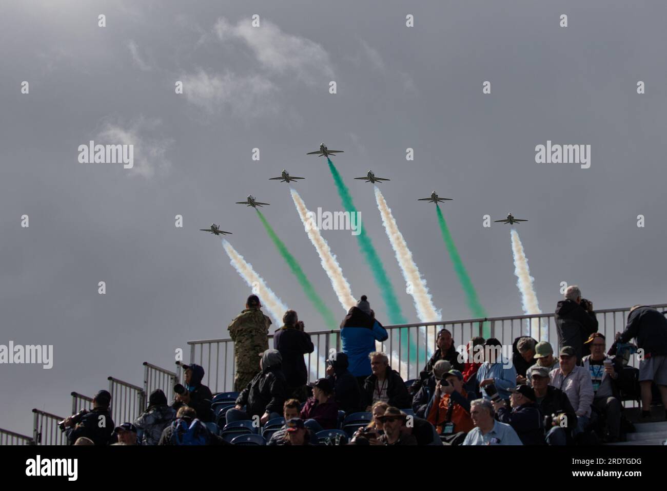 The Royal Saudi Air Force Falcons at the Royal International Air Tattoo ...
