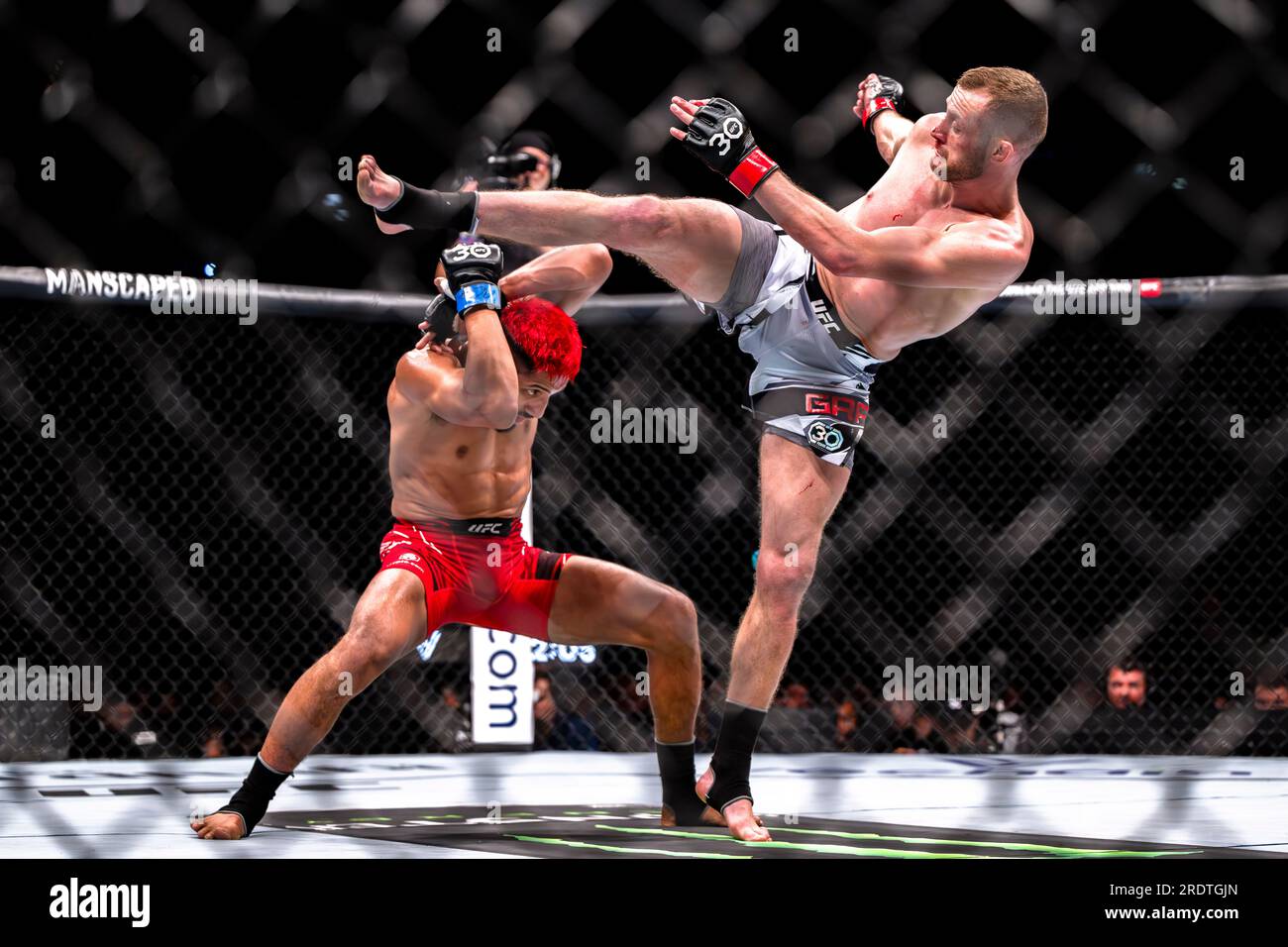 LONDON, UNITED KINGDOM. 22 Jul, 2023. Davey Grant vs Daniel Marcos ...