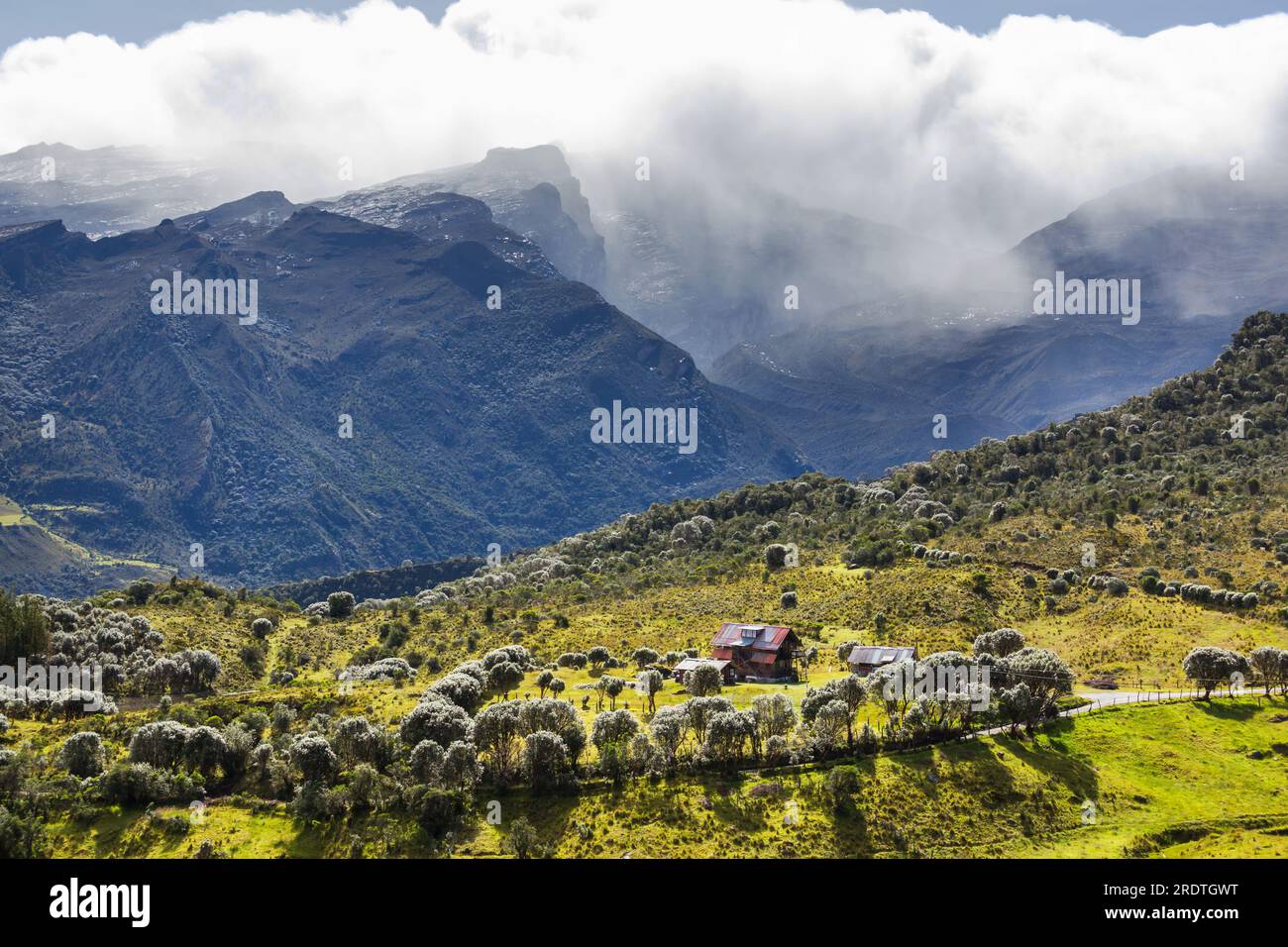 Beautiful view of El Cocuy National Park , Colombia, South America ...