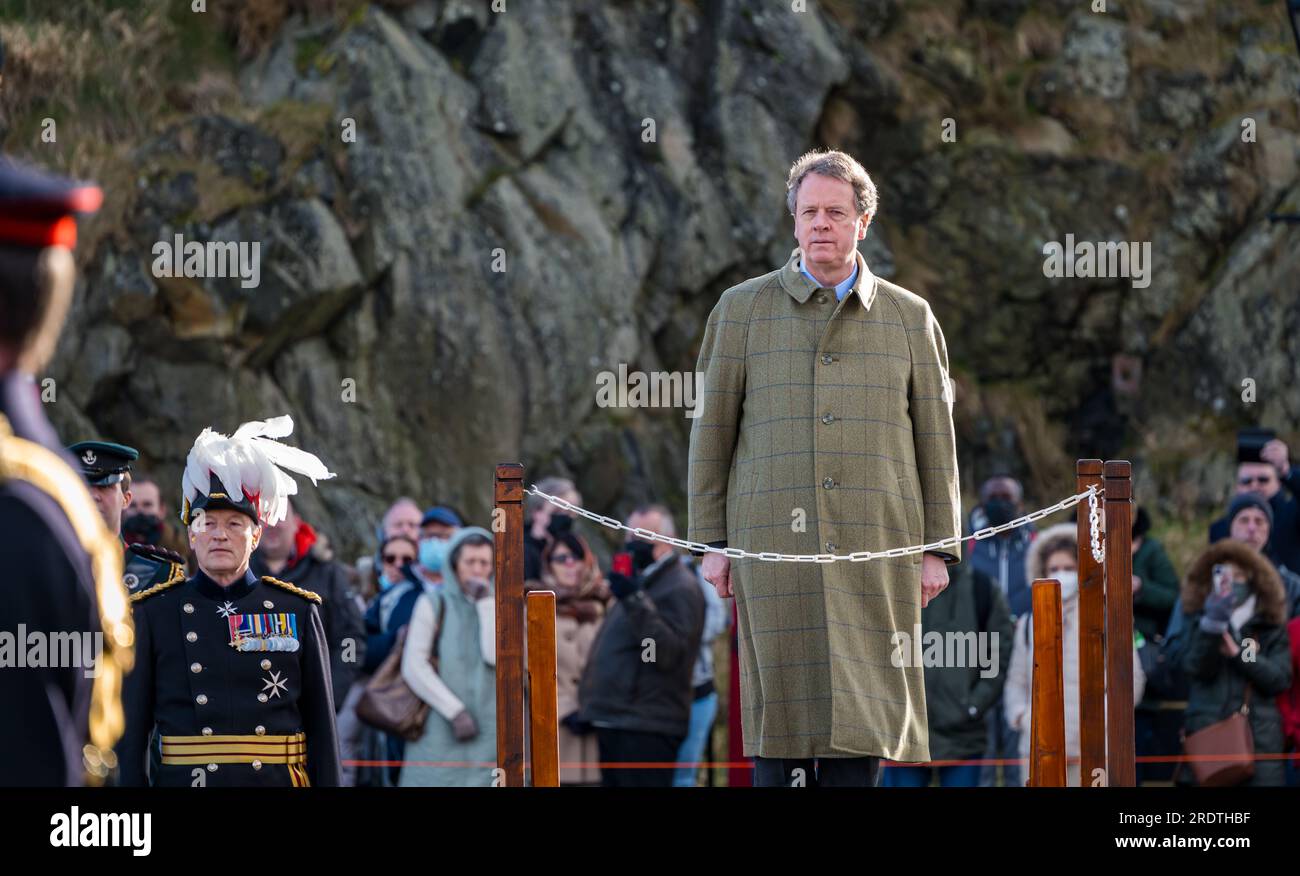 21 Gun salute marks accession Queen Elizabeth II to the throne for ...