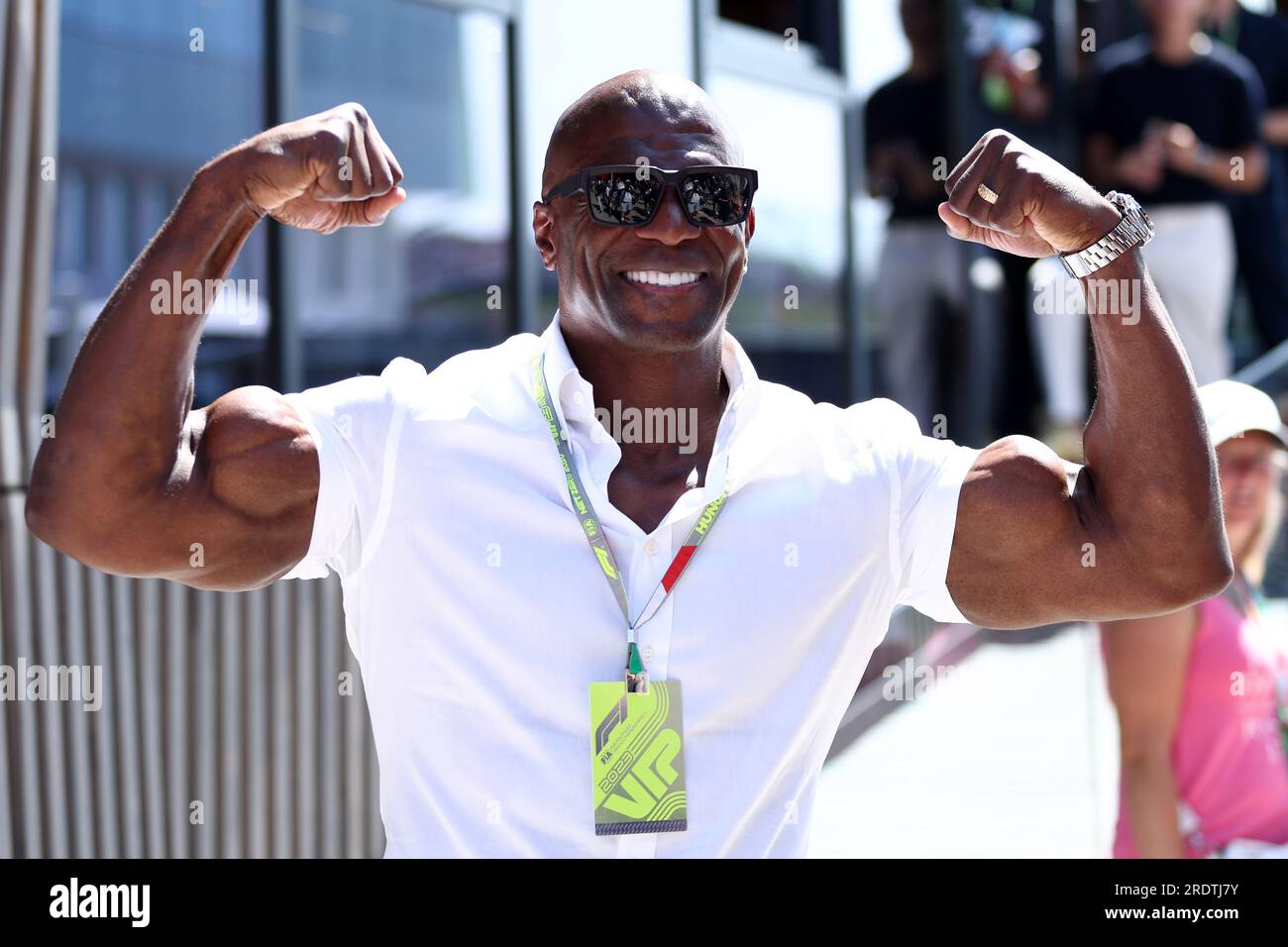 Mogyorod, Hungary. 23rd July, 2023. The Actor Terry Crews in the ...