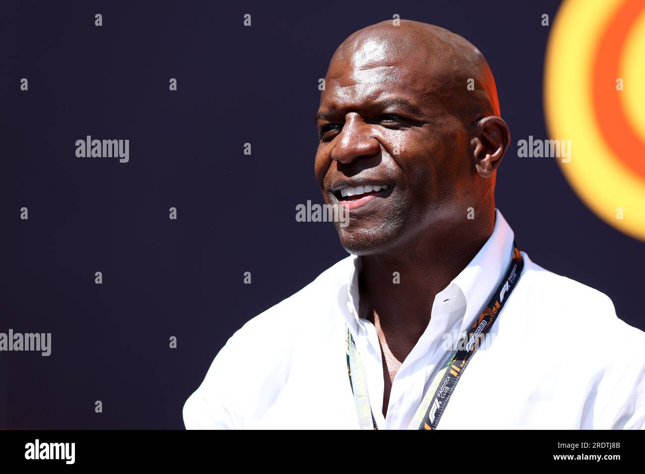 Mogyorod, Hungary. 23rd July, 2023. The Actor Terry Crews in the ...