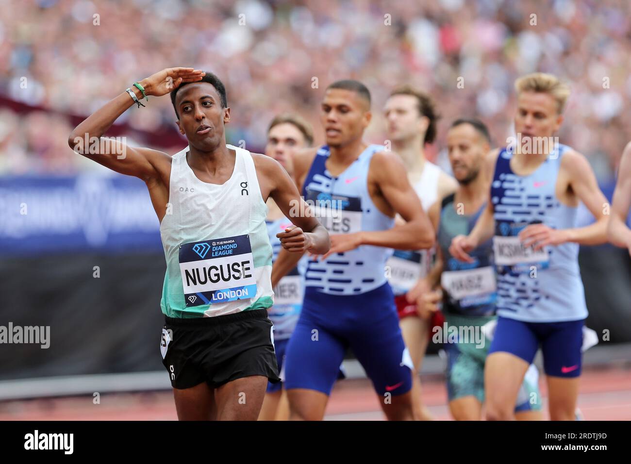 London, UK. 23rd July 23. Yared NUGUSE (United States of America ...