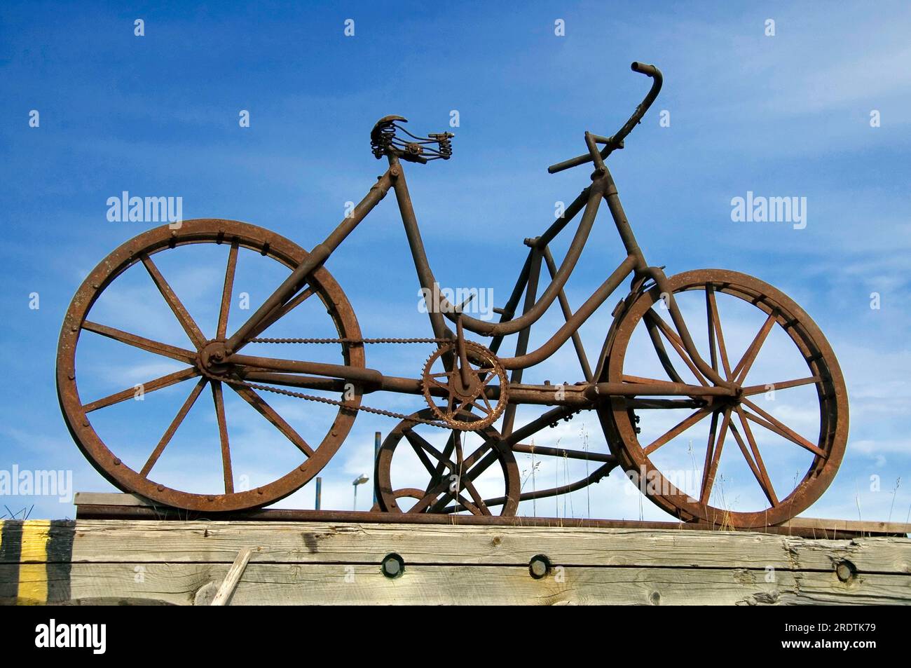 Old rail bike, Porjus, Lapland, Sweden Stock Photo - Alamy