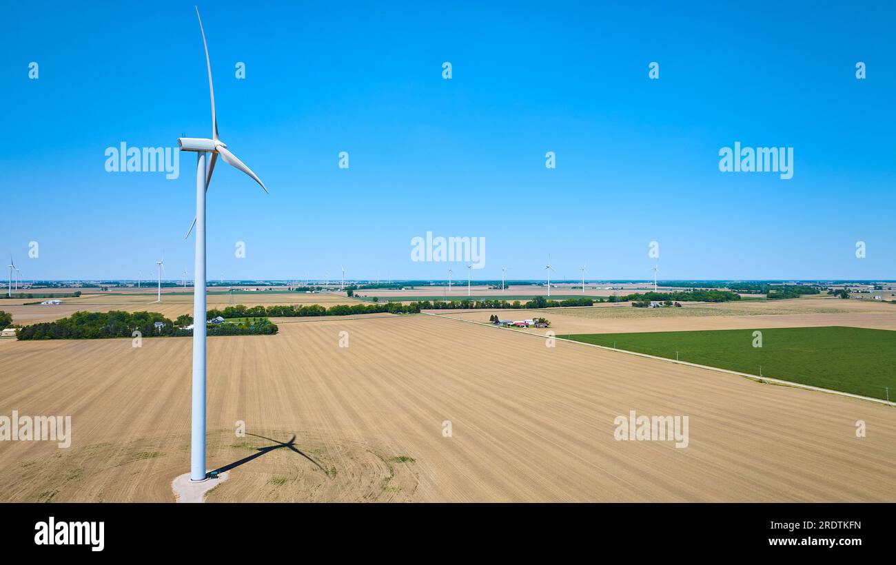 Farm ohio aerial hi-res stock photography and images - Alamy