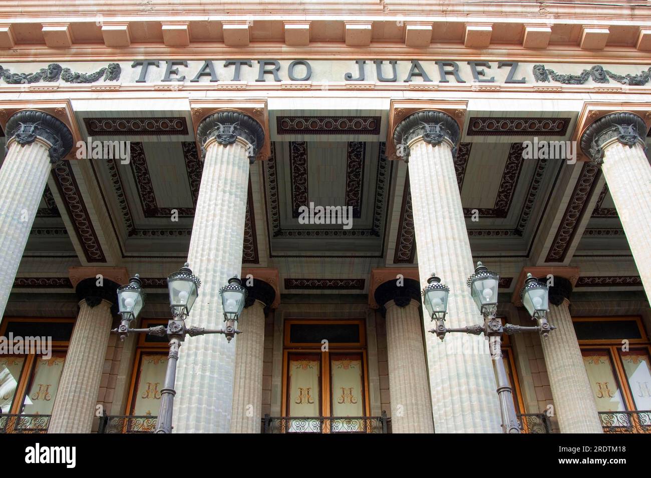 Juarez Theatre, Teatro, Columns, Guanajuato, Guanajuato Province ...