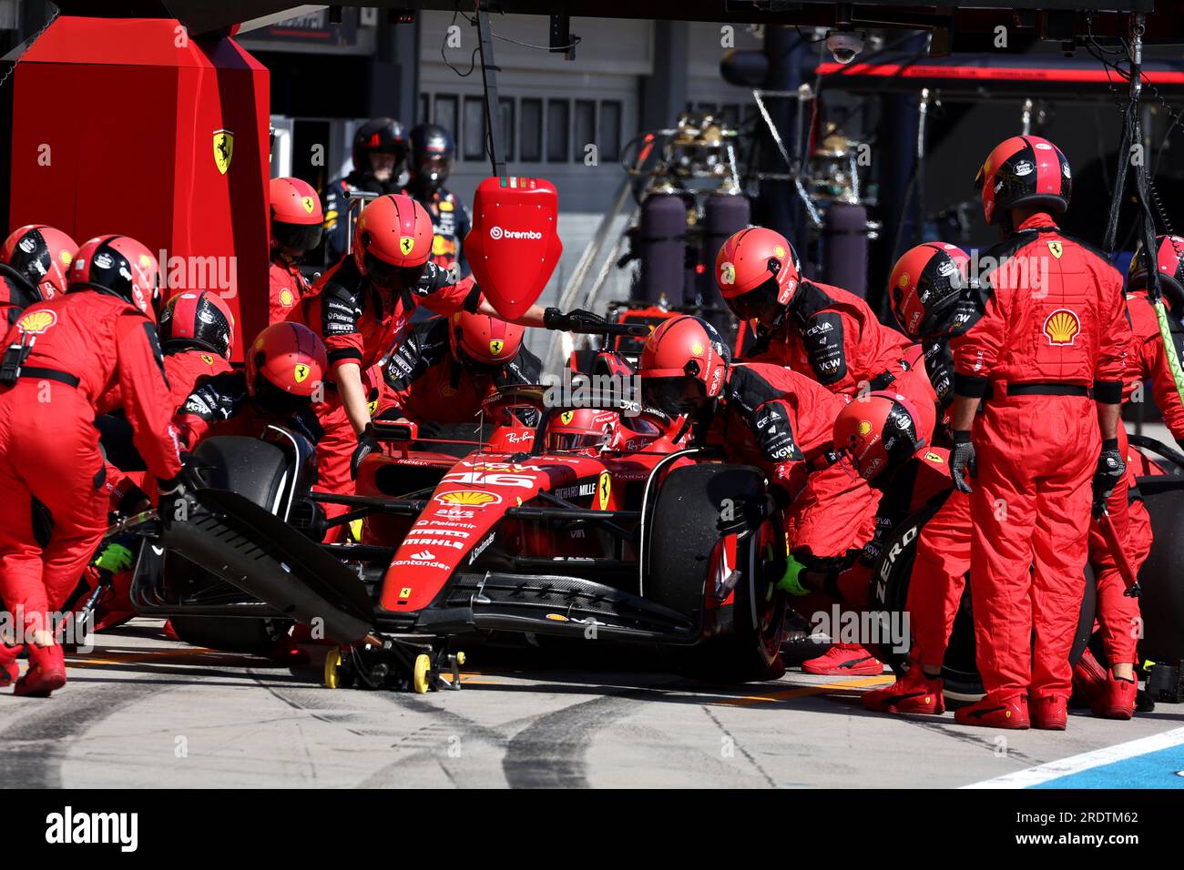 Budapest, Hungary. 23rd July, 2023. Charles Leclerc (MON) Ferrari SF-23 ...