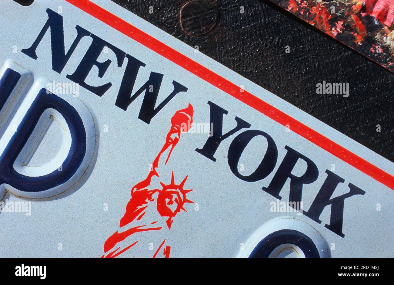 License plates of New York, New York, USA Stock Photo - Alamy