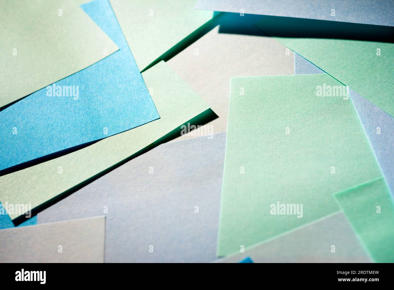 Large group of reminder notes on a table Stock Photo - Alamy