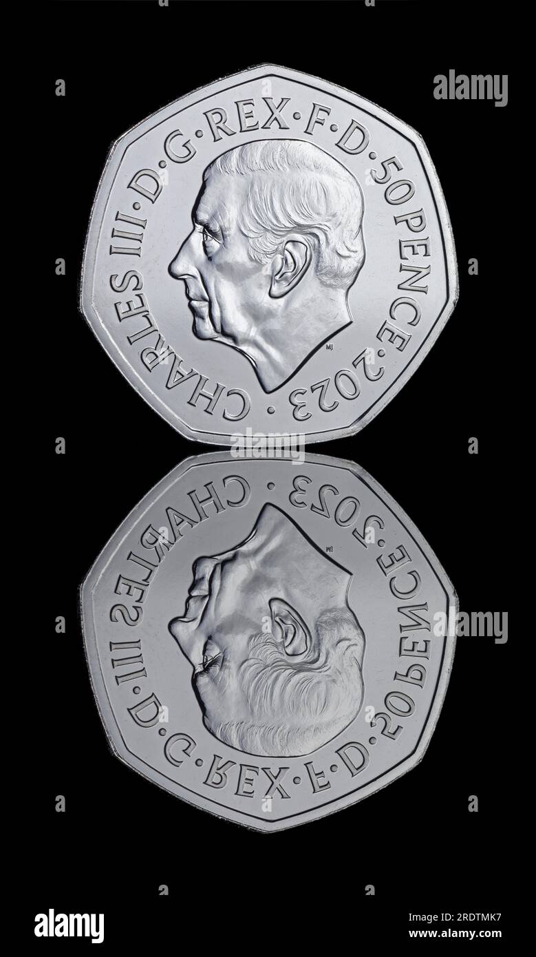 King charles obverse coin hi-res stock photography and images - Alamy