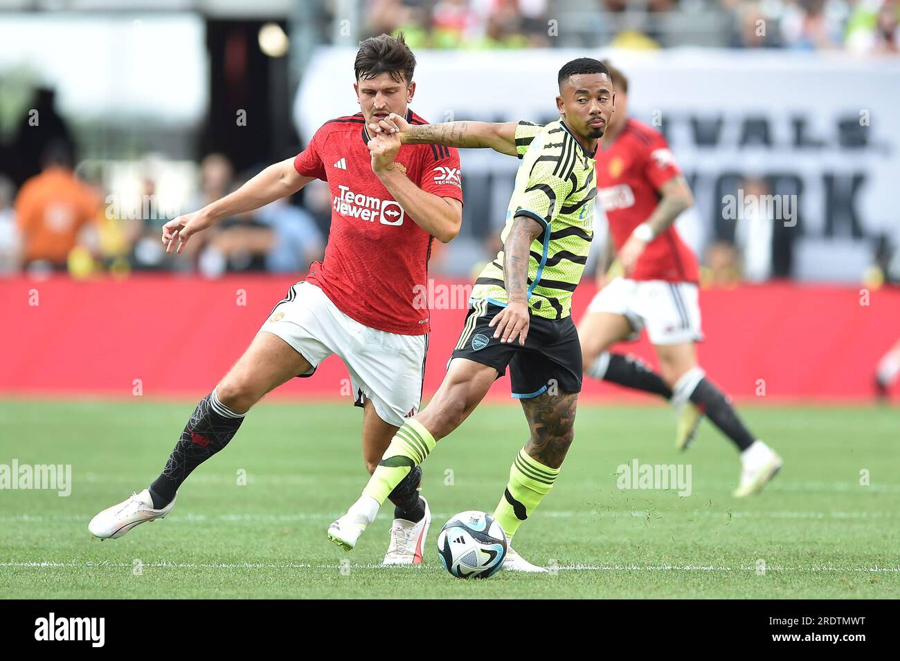 East Rutherford, New Jersey, USA. 22nd July, 2023. Manchester United ...