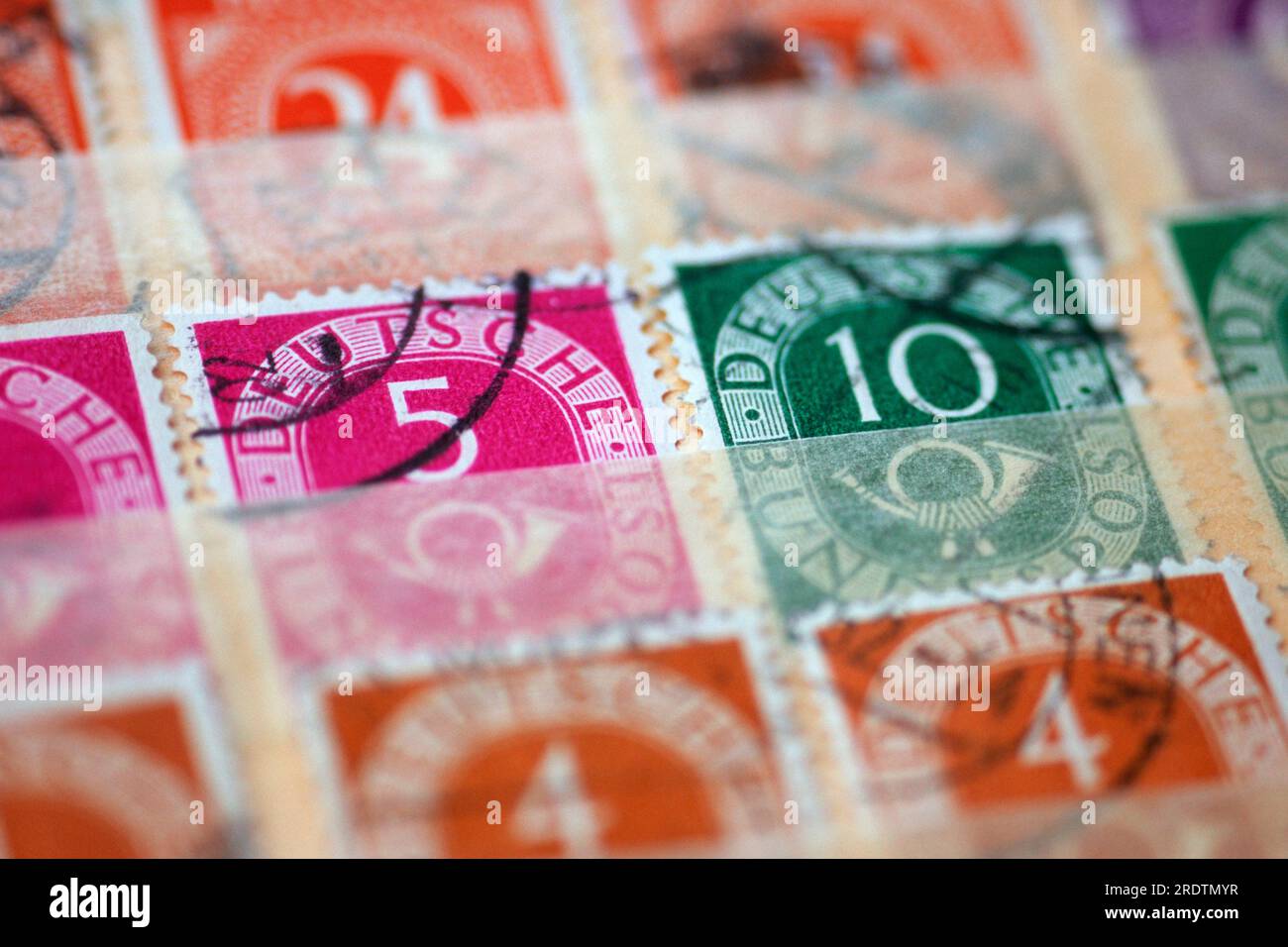 Germany stamps hi-res stock photography and images - Alamy