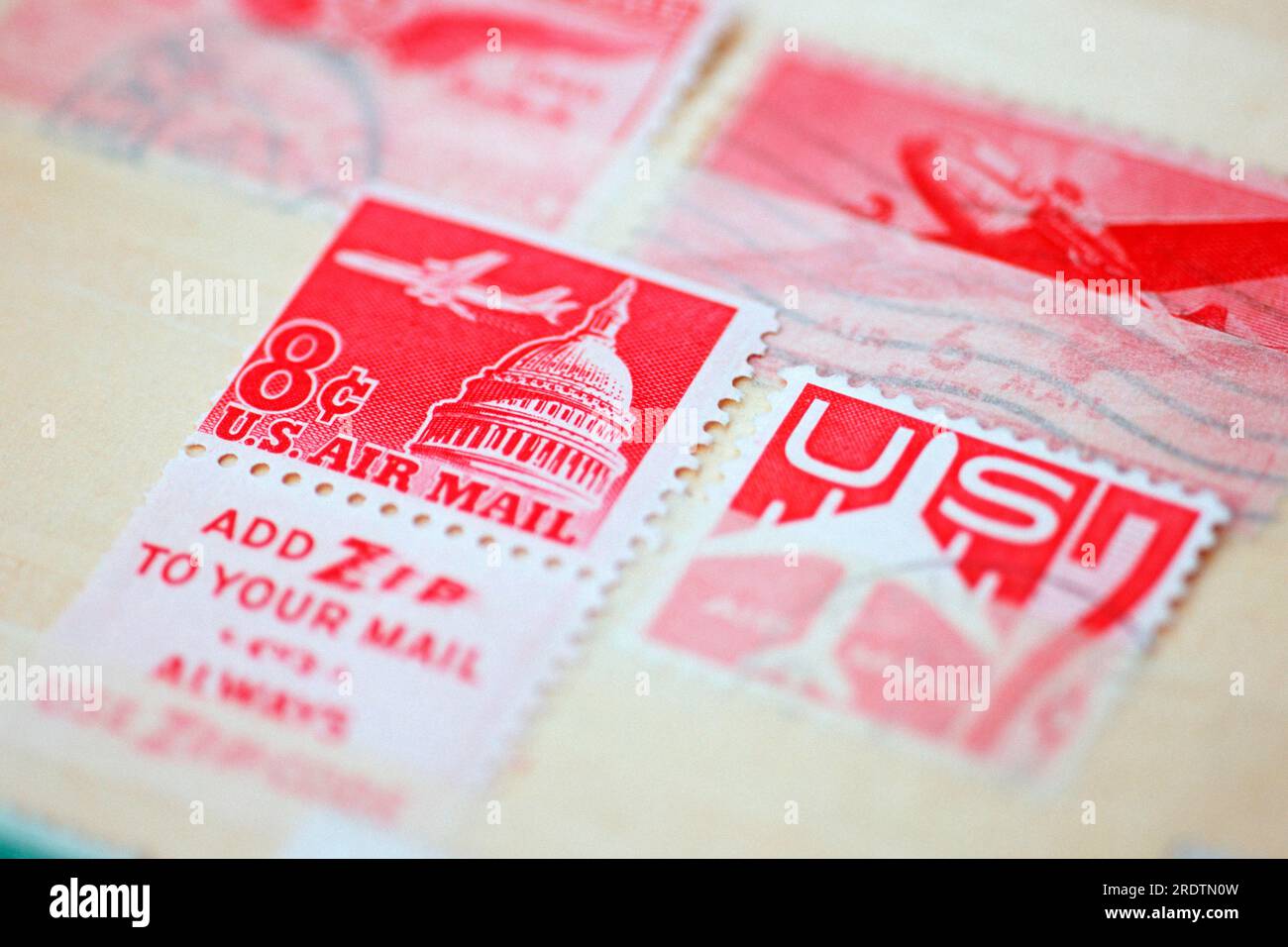 Usa stamp hi-res stock photography and images - Alamy
