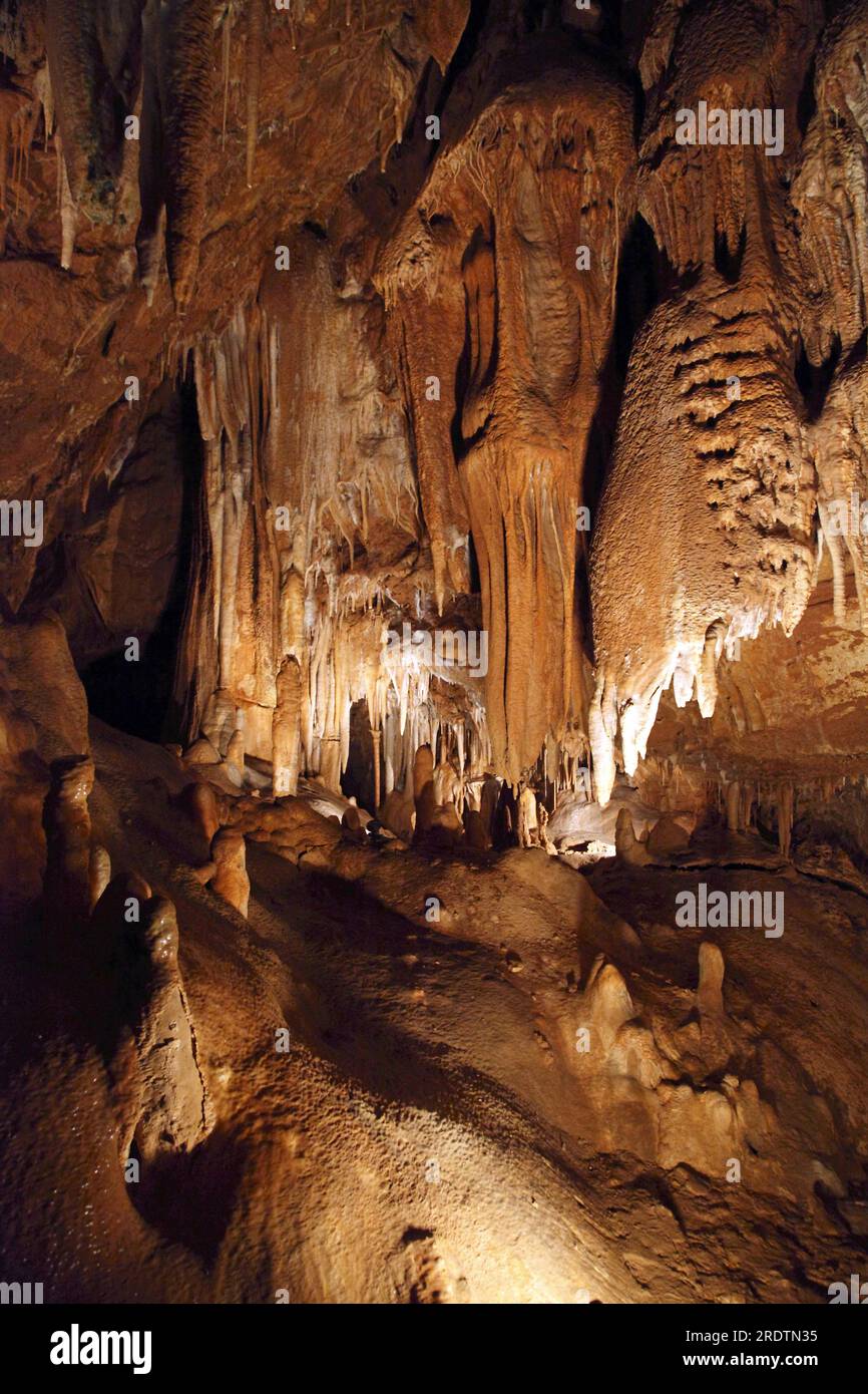 The Caves of Lacave, Causses de Quercy Regional Park. Lacave, Lot ...