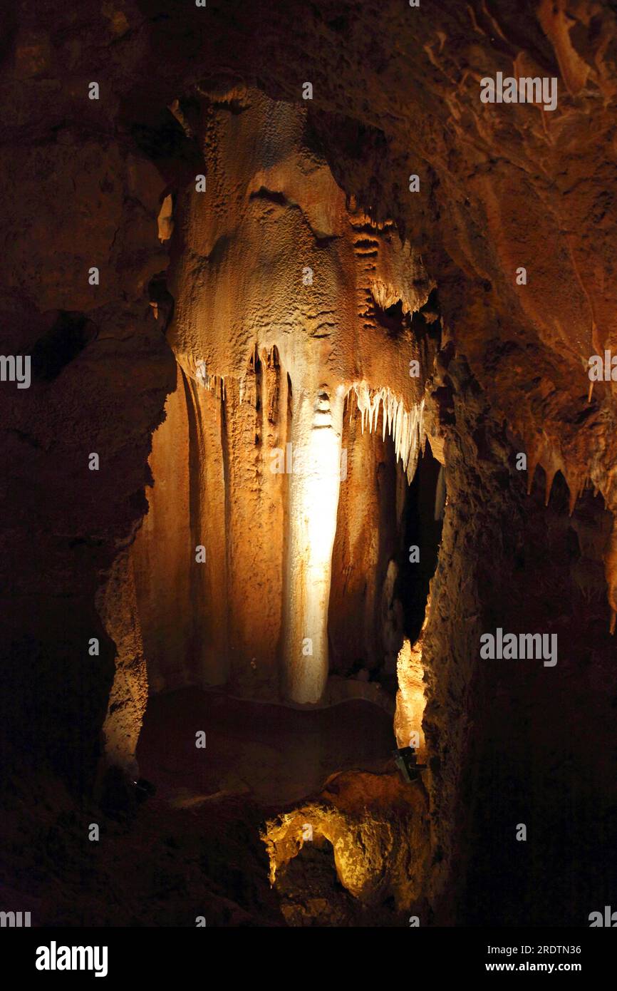 The Caves of Lacave, Causses de Quercy Regional Park. Lacave, Lot ...