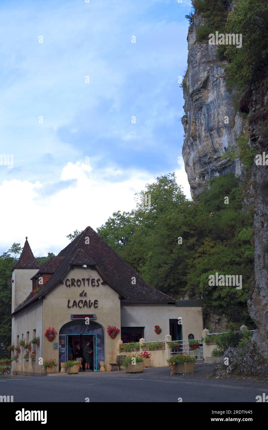 The Caves of Lacave, Causses de Quercy Regional Park. Lacave, Lot ...