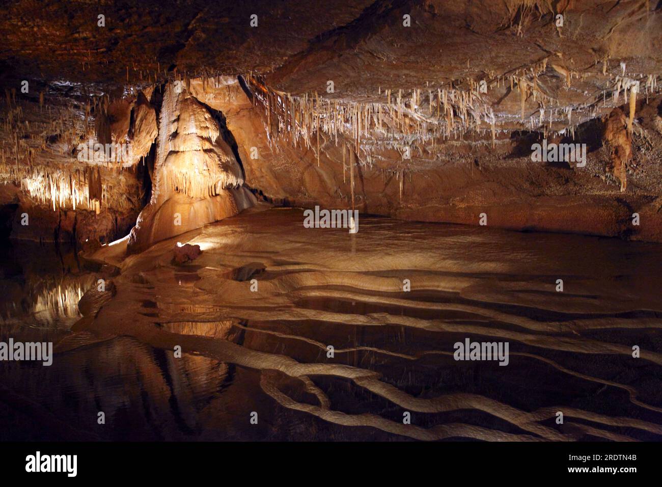 The Caves of Lacave, Causses de Quercy Regional Park. Lacave, Lot ...