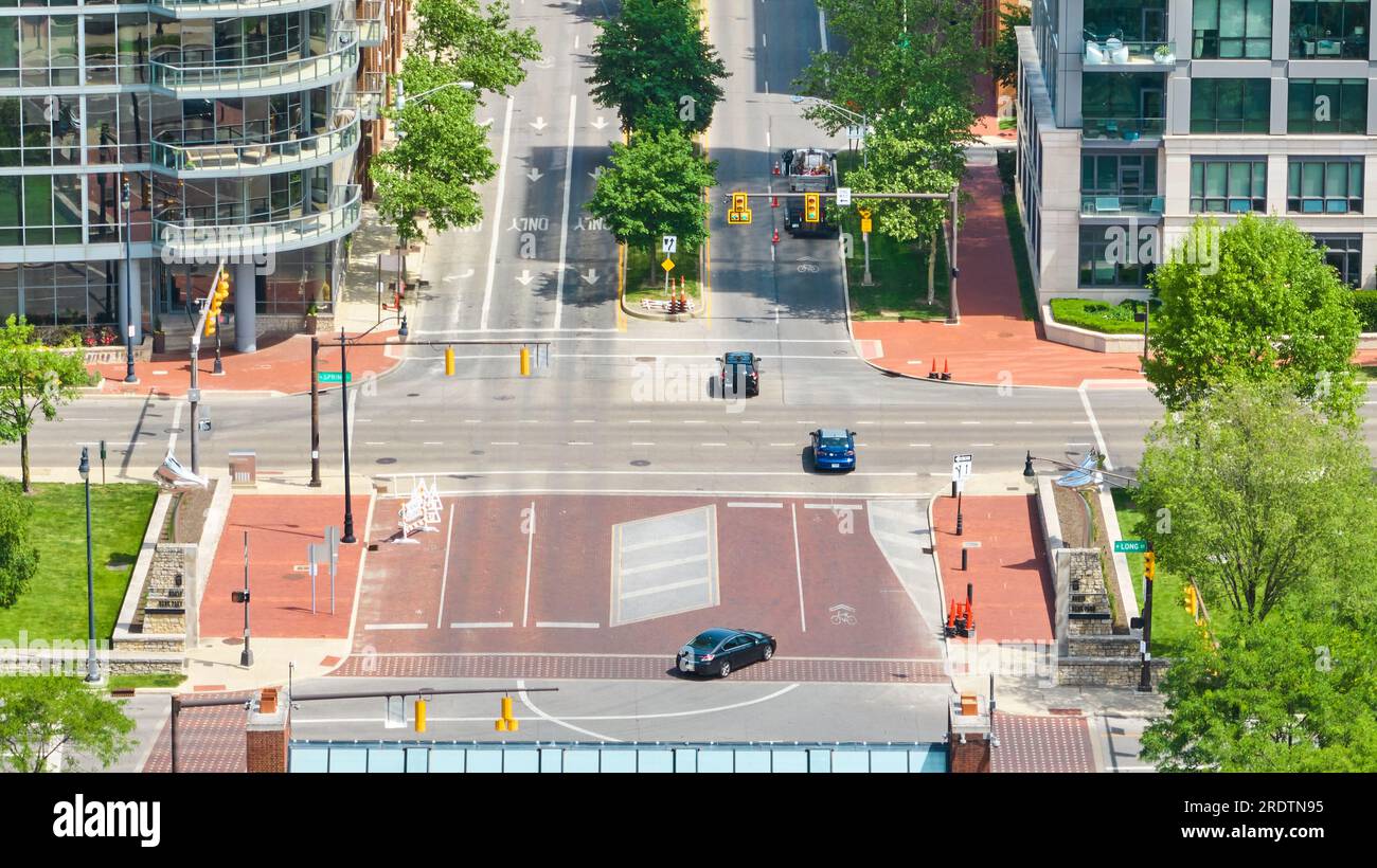 Aerial sidewalks hi-res stock photography and images - Alamy