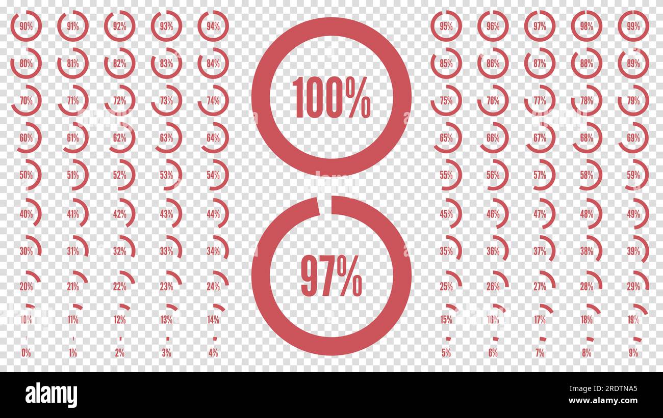 Red percentage sign 0 Stock Vector Images - Alamy