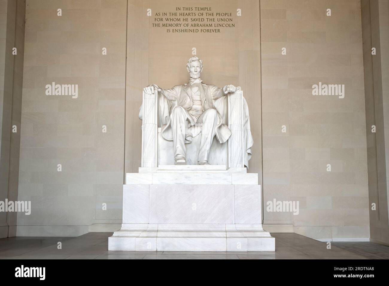Abraham Lincoln memorial, Washington, USA Stock Photo - Alamy