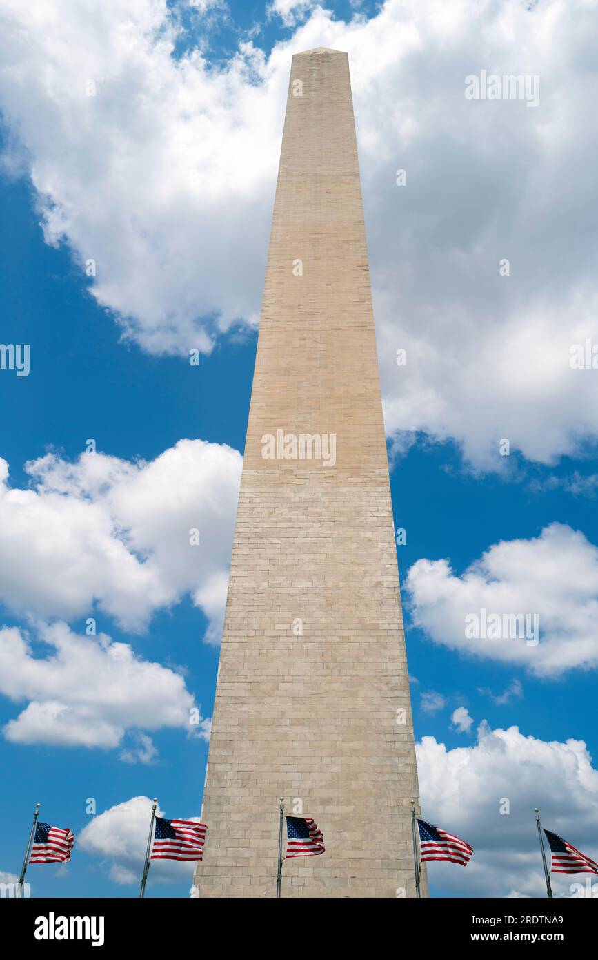 View of Washington monument, USA Stock Photo - Alamy